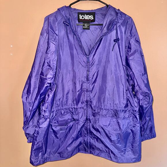 totes | Jackets & Coats | Totes Womens Vintage Full Zip Nylon Hooded ...